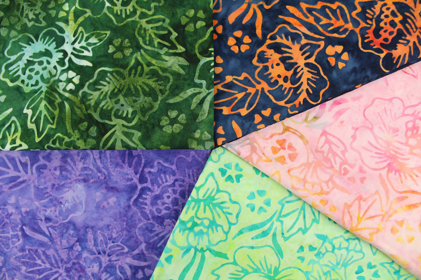 The Beauty of Hand Dyed Batiks - Fabricland Canada