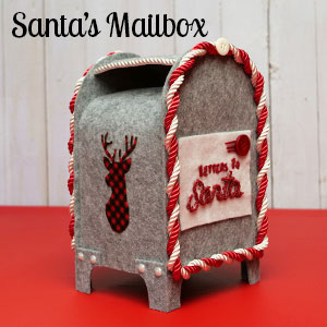 Santa's Mailbox DIY - Fabricland Canada